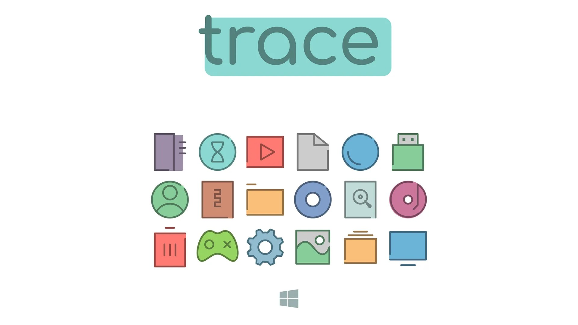 Пакет иконок 7tsp для автоматической установки • Trace IconPack скачать ...